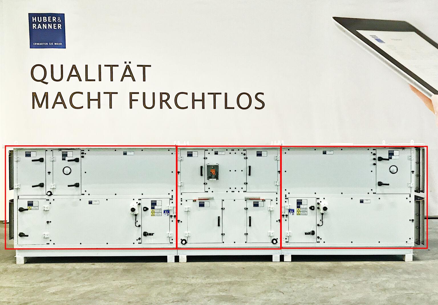 LESS IS MORE- BLOCKED AHUs | HUBER & RANNER RLT-Geräte und RLT-Anlagen